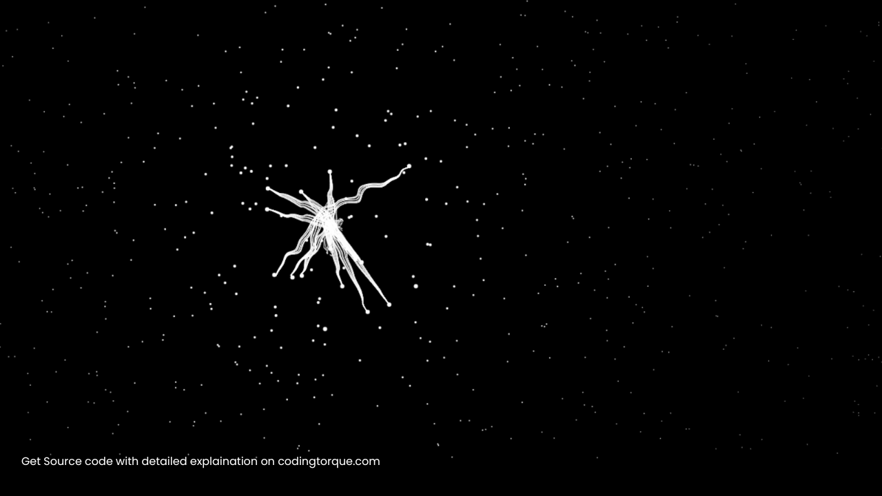 Spider Following To Cursor Animation Using Html Css And Javascript Coding Torque