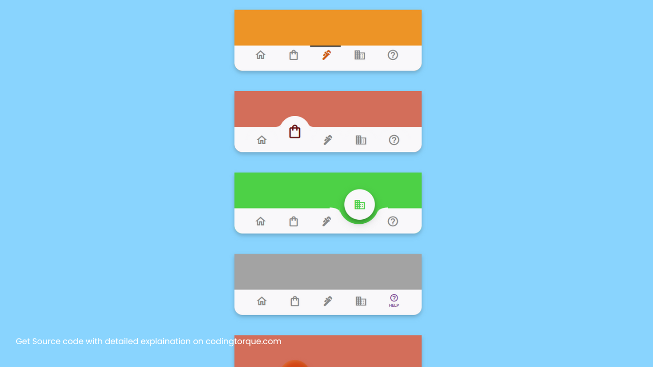Animated Bottom Bars Using Html Css And Javascript Coding Torque 4486