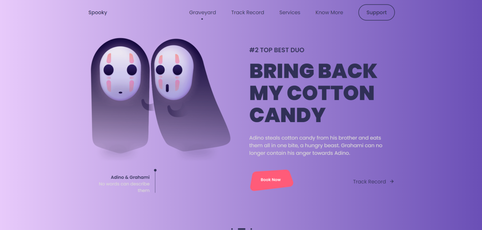 Halloween Landing Page Using Html Css And Javascript Coding Torque
